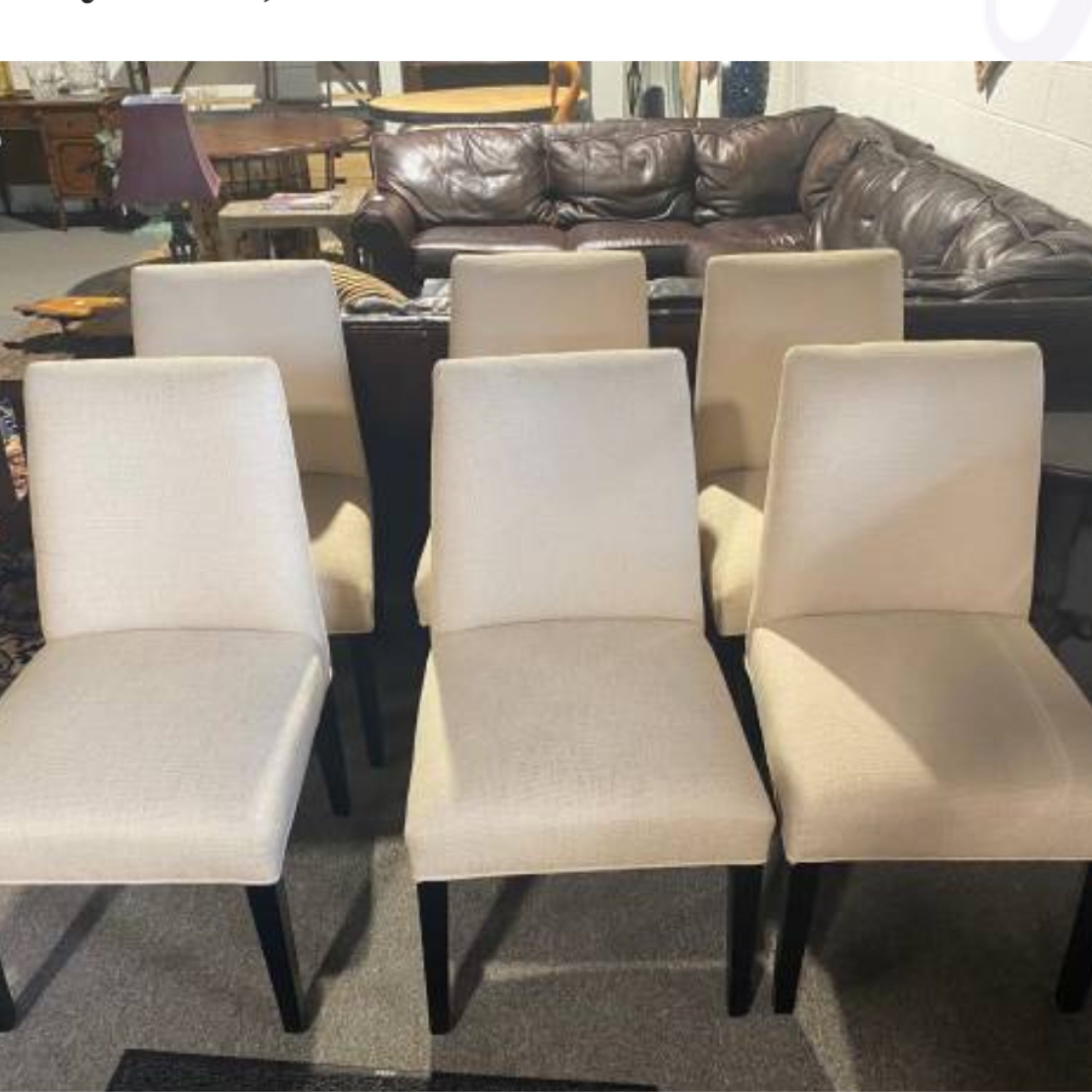 Set of 6 Designmaster Furniture Madera Dining Side Chairs | North ...