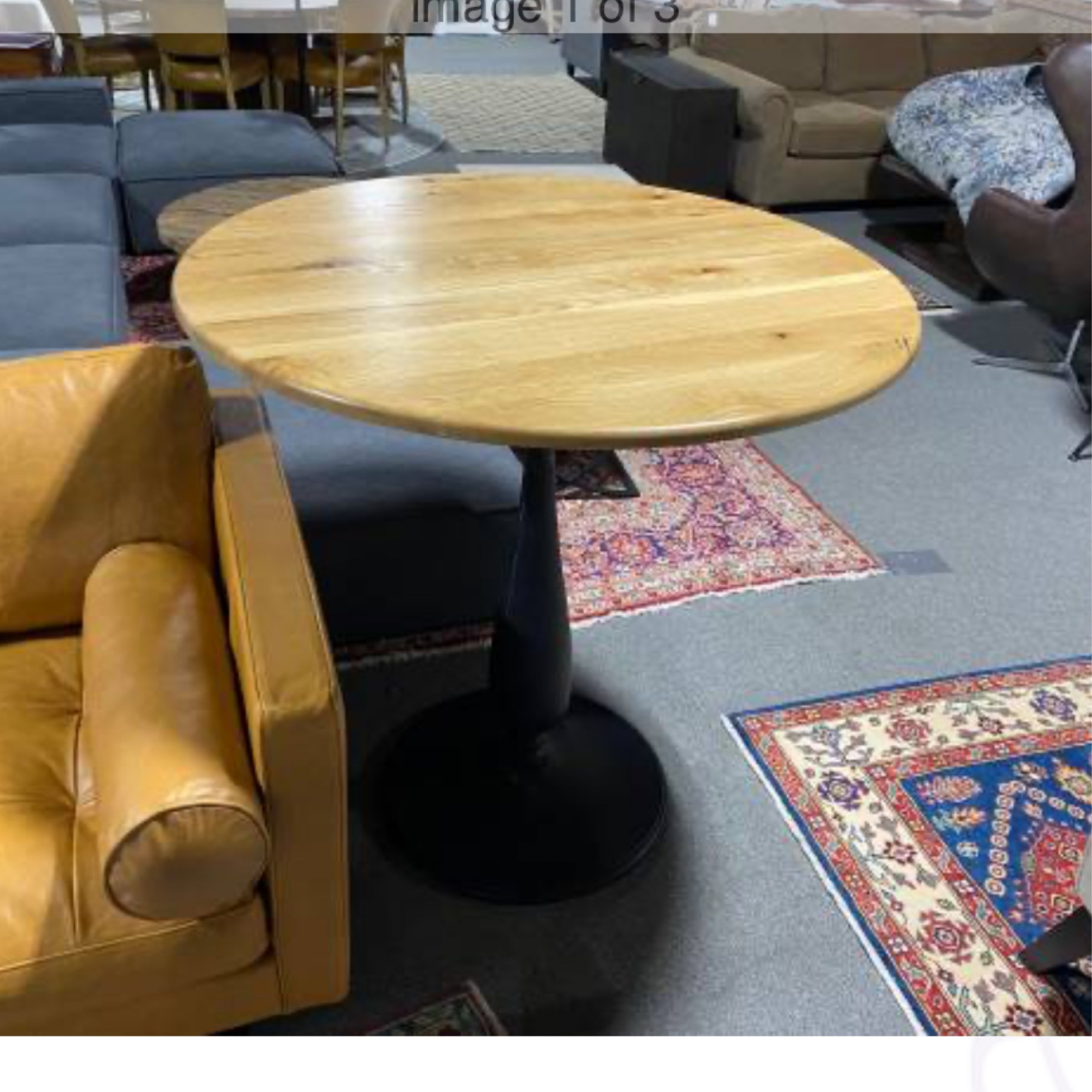 Arhaus Jacob Bar Table with Cleo Base | North Furnishings