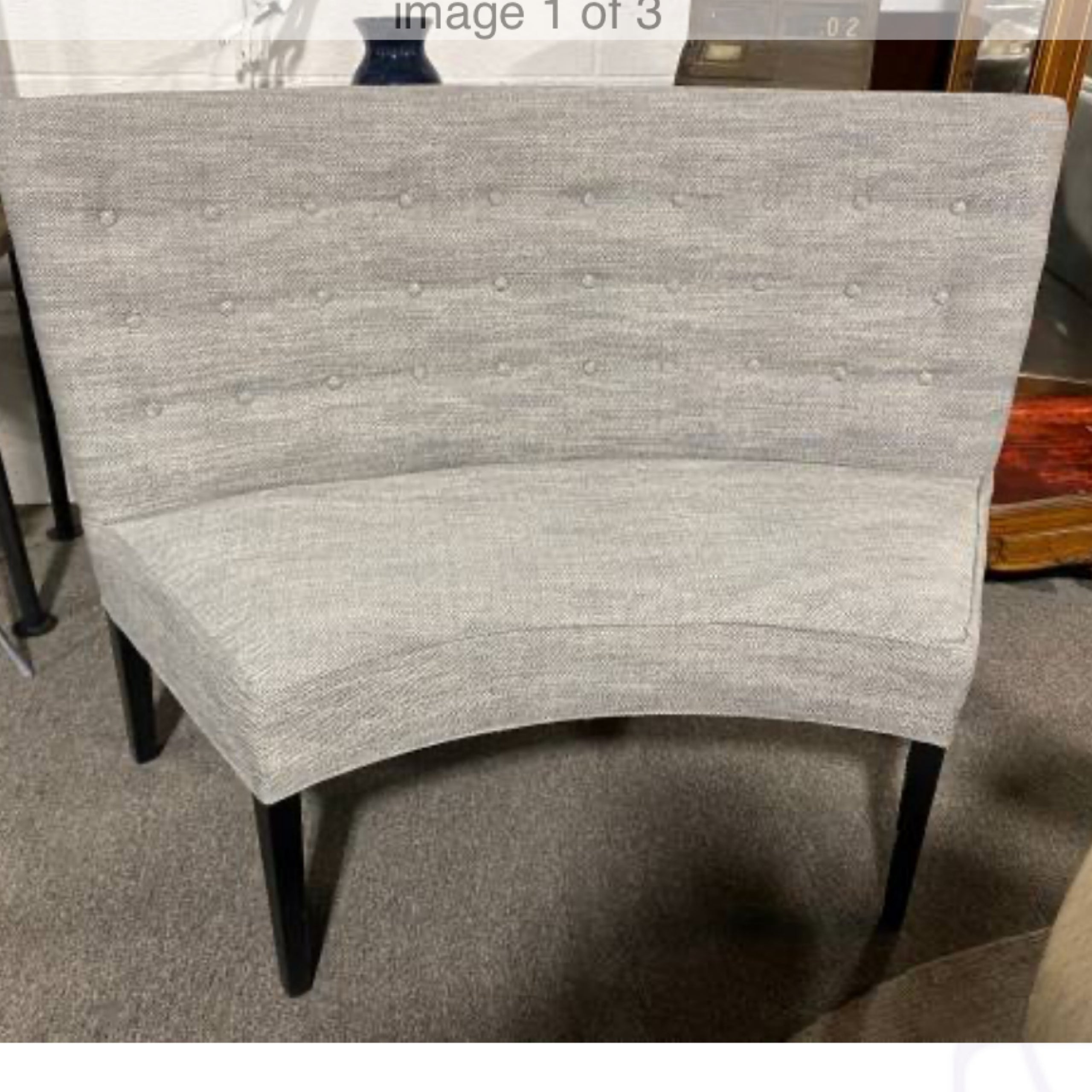 Arhaus Tao Curved Bench | North Furnishings