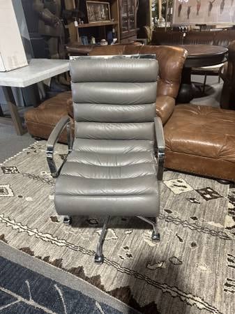Restoration Hardware OVIEDO LEATHER DESK CHAIR | North Furnishings
