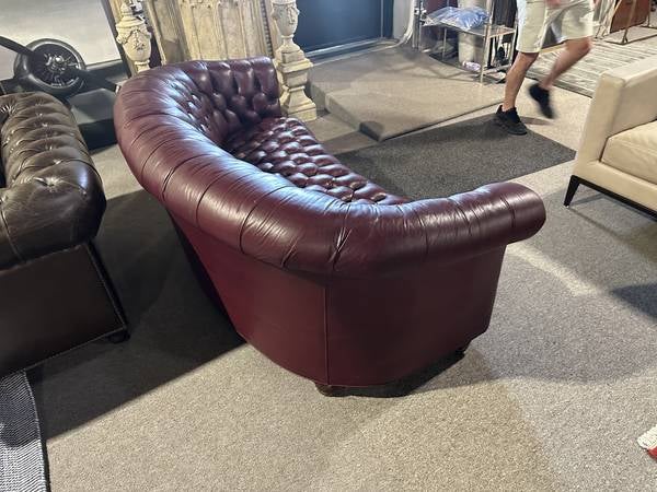 Hancock and Moore Leather Chesterfield Sofa | North Furnishings